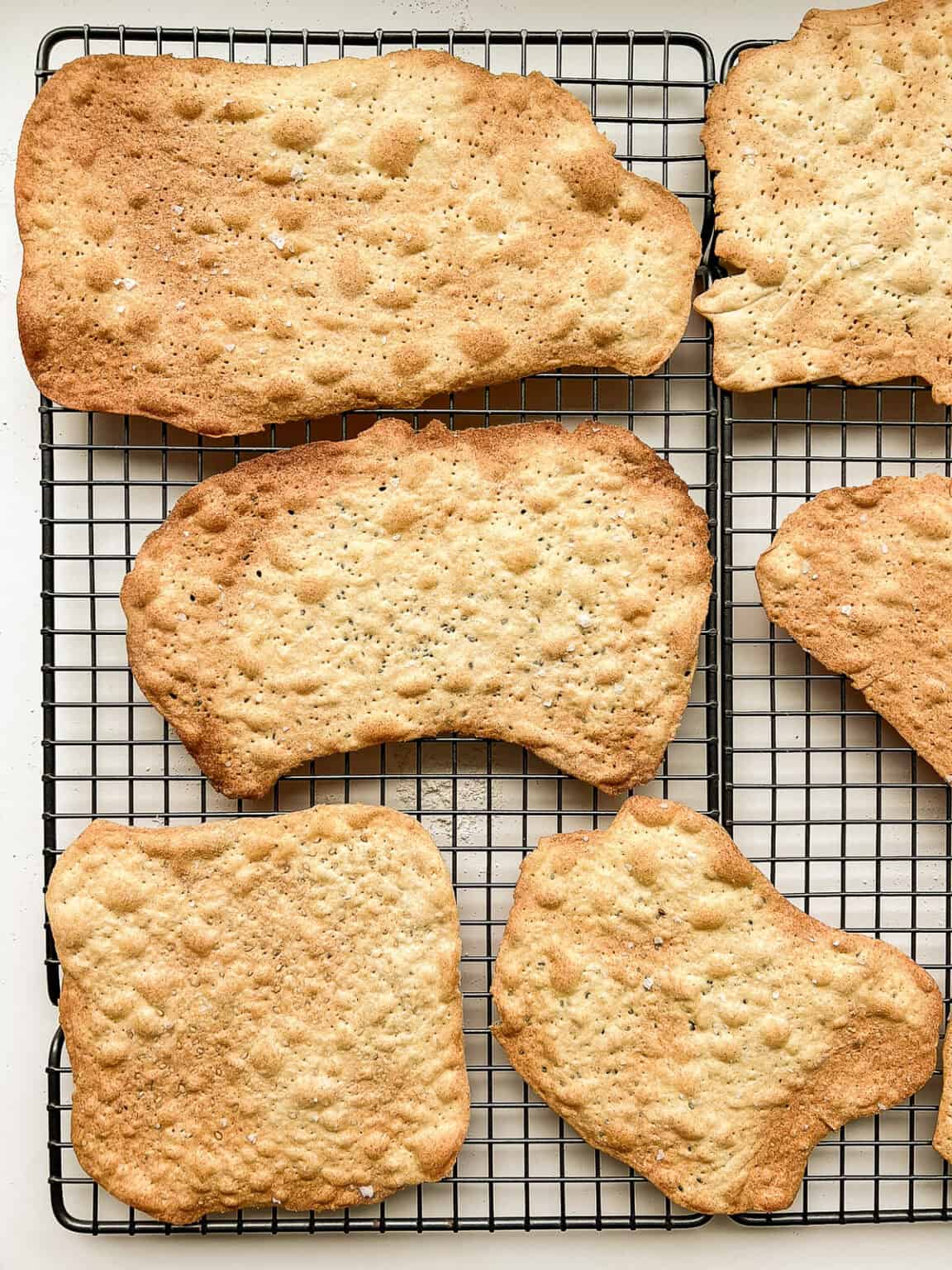 Homemade Matzo with Whole Grains
