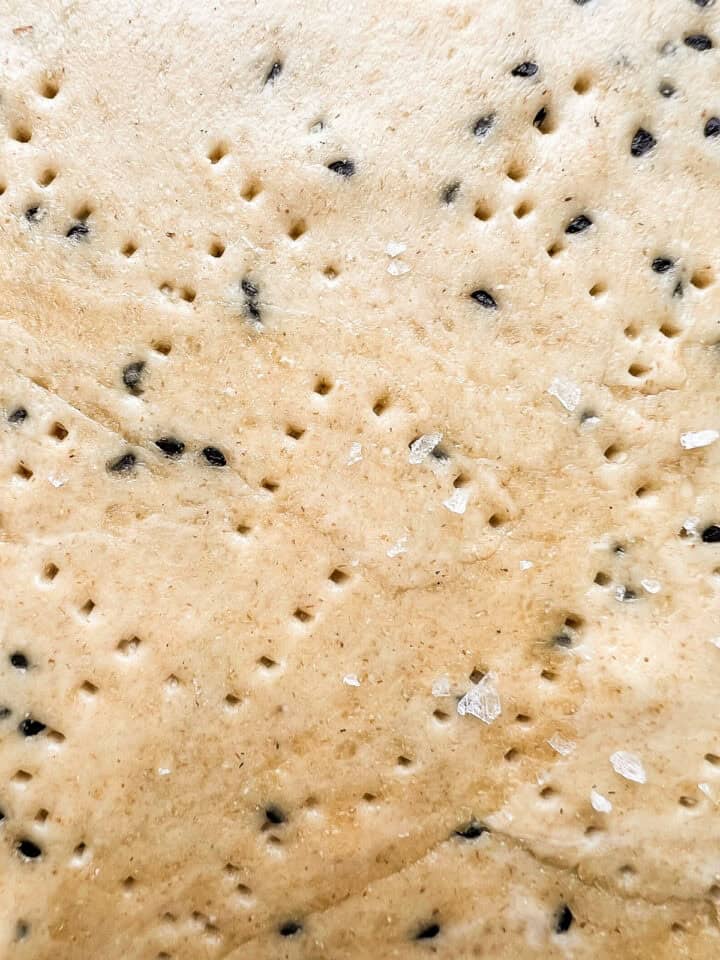 Homemade Matzo with Whole Grains